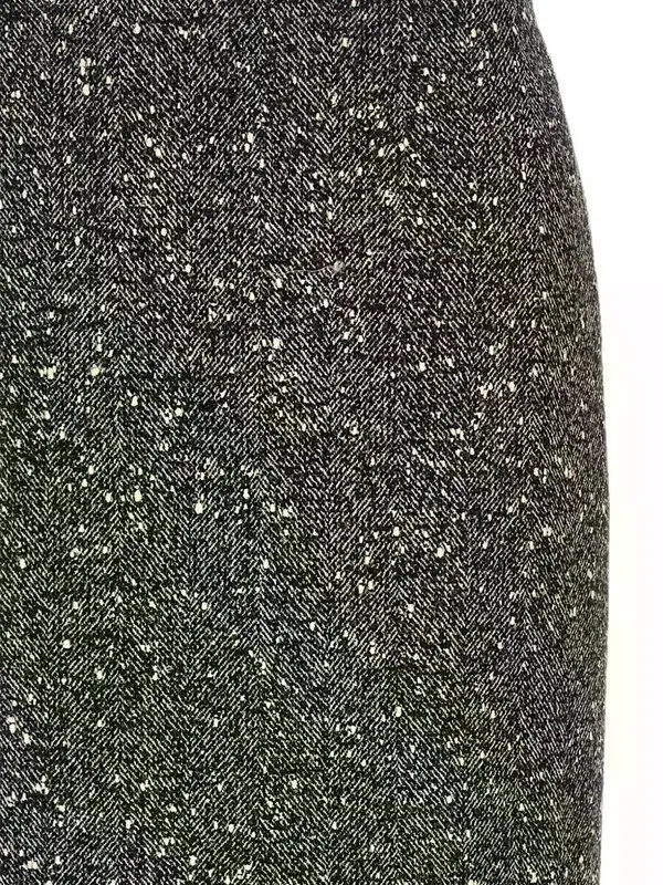 Valentino Garavani Chevron Bouclé Skirt