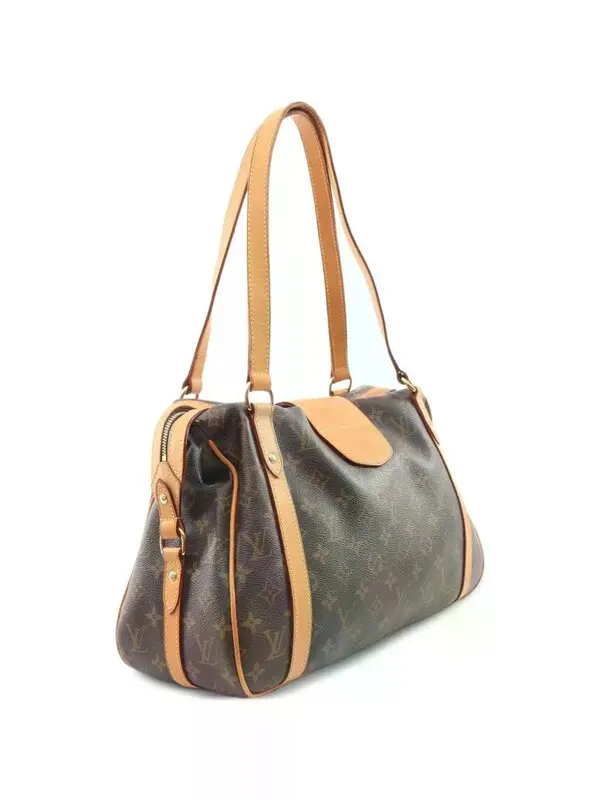 LOUIS VUITTON Monogram Canvas Stressa Shoulder Bag - Brown