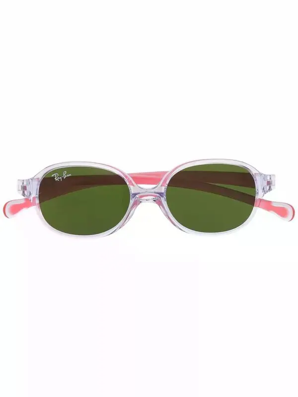 Ray-ban Transparent Round-frame Sunglasses - Neutrals