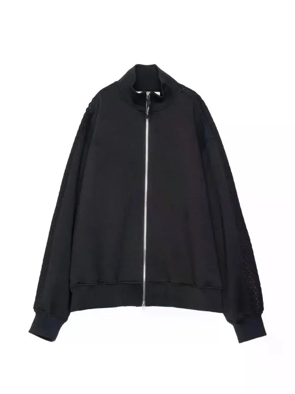 YOSHIOKUBO Net Line Track Jacket - Neutrals