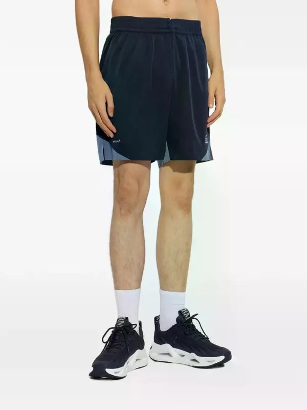 EA7 Logo-print Shorts