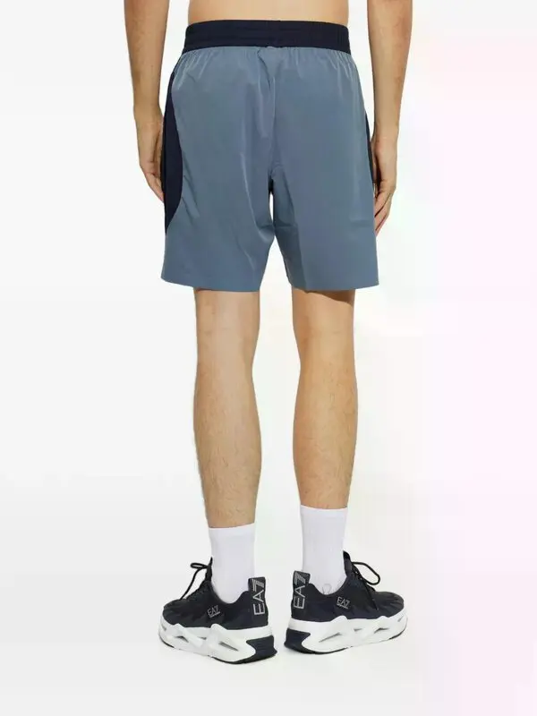 EA7 Logo-print Shorts