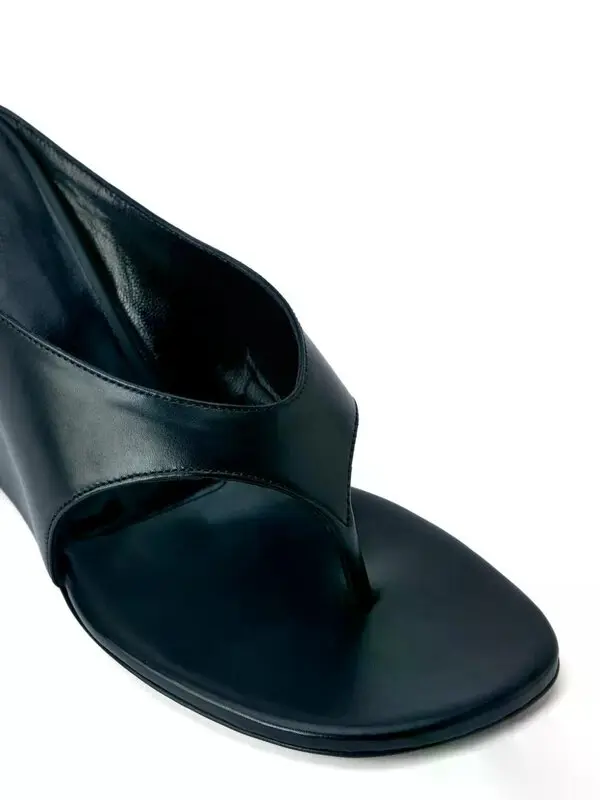 JUDE Yaga Asymmetric Wedge Sandals - Black