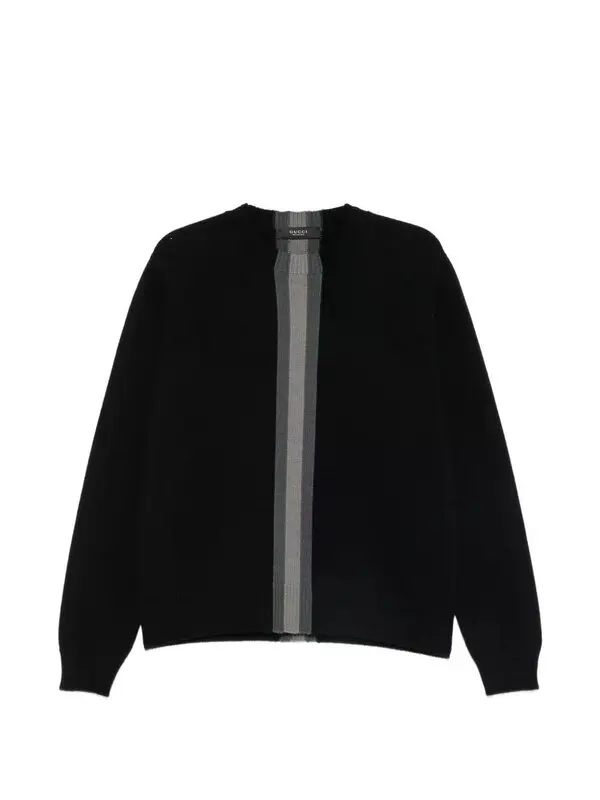Gucci Stripe-detail Crew-neck Sweater