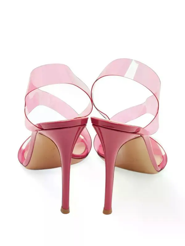 GIANVITO ROSSI Metropolis Slingback Sandals - Pink