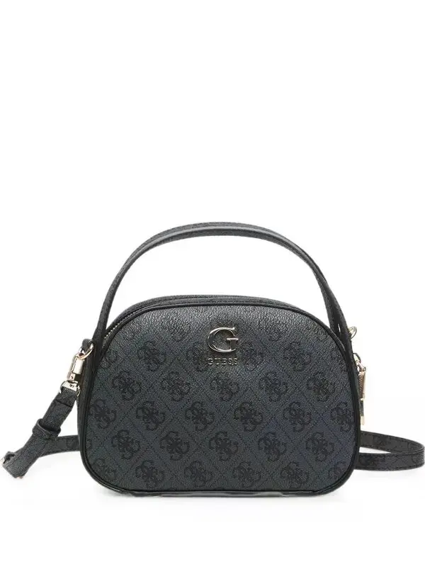 Guess Coleen Monogram-print Logo-plaque Tote Bag