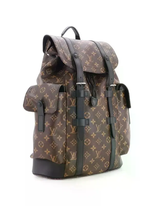 LOUIS VUITTON Christopher Macassar Monogram Canvas Mm Backpack