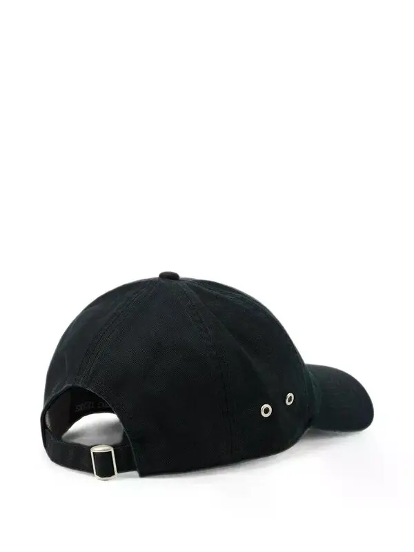 Iceberg Logo-embroidered Baseball Cap - Black