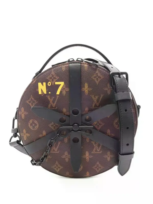 LOUIS VUITTON Monogram Wheel Box Cross Body Bag