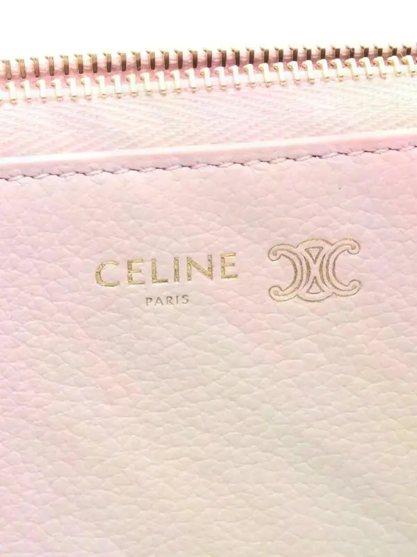 Celine Triomphe Pebbled Wallet