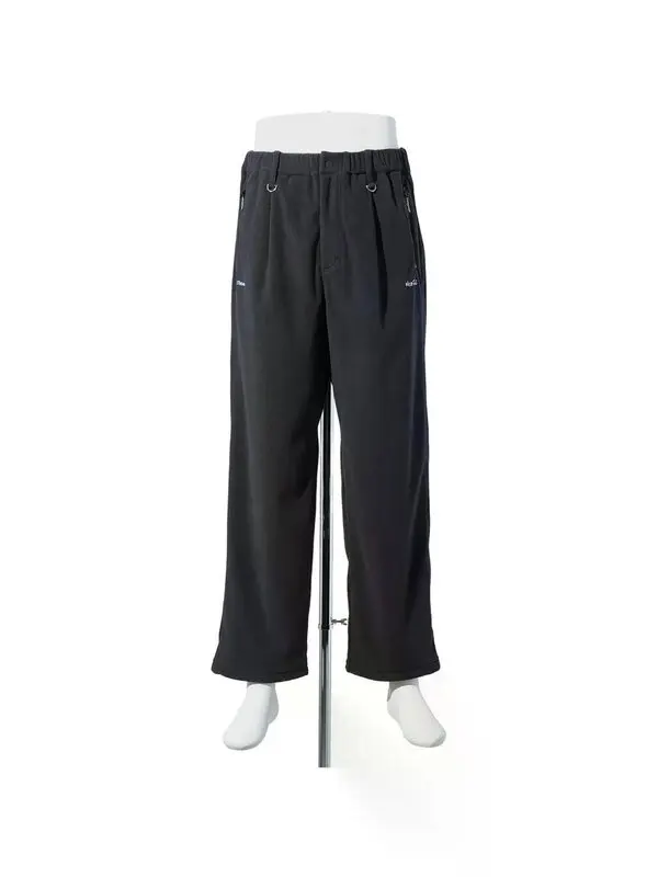 MASTERMIND WORLD Logo-print Straight-leg Trousers - Black