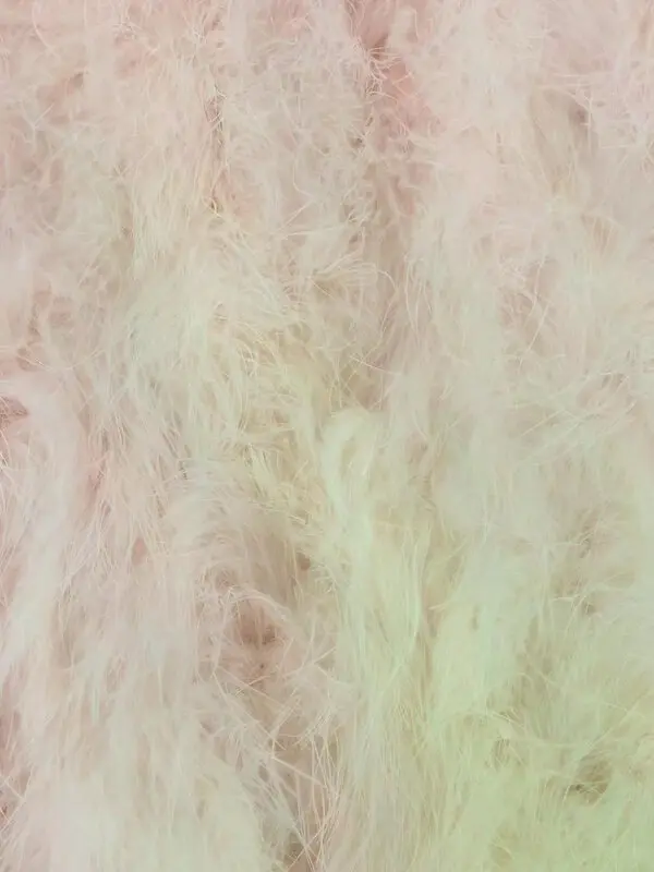 YVES SALOMON Faux-fur Cropped Cape