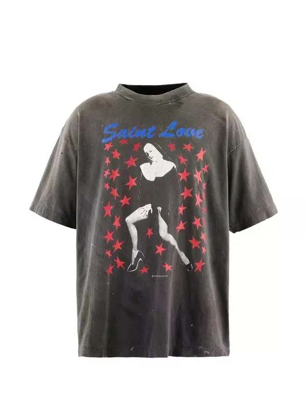 SAINT MXXXXXX Saint Love Graphic-print T-shirt