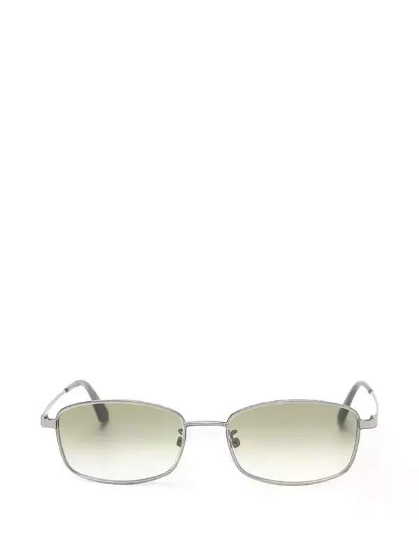 Our Legacy Librarian Rectangle-frame Sunglasses - Grey