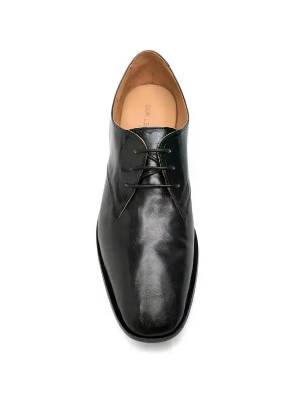 Our Legacy Collapsing Consultant Leather Derby Shoes