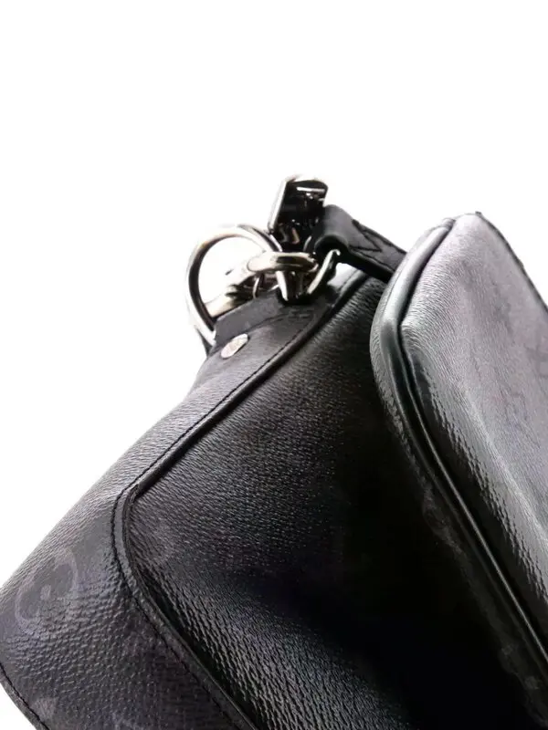 LOUIS VUITTON Reverse Monogram Eclipse Canvas Trio Messenger Bag - Black