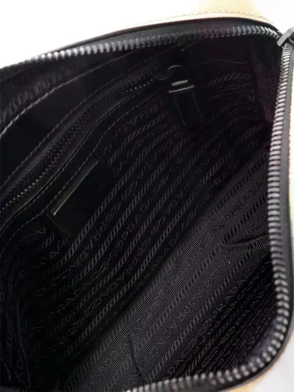 Prada Saffiano Leather Travel Shoulder Bag