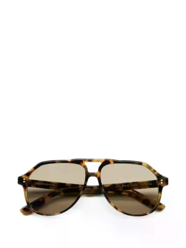 Chimi Sally Pilot-frame Sunglasses - Brown