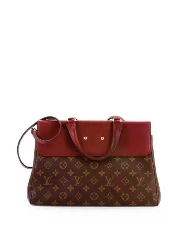 LOUIS VUITTON Venus Handbag Monogram Canvas And Leather Satchel