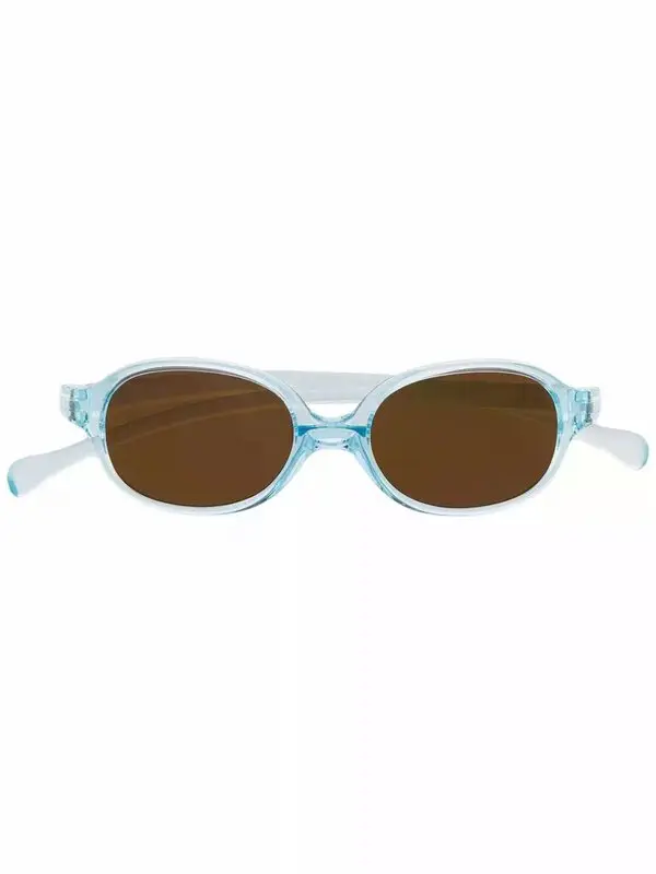 Ray-ban Transparent Round-frame Sunglasses