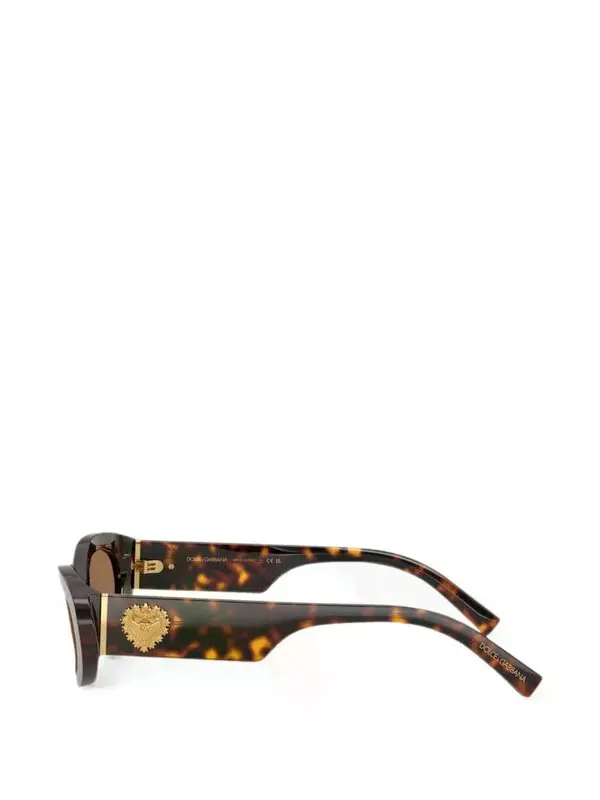 Dolce & Gabbana Tortoiseshell-effect Devotion Sunglasses