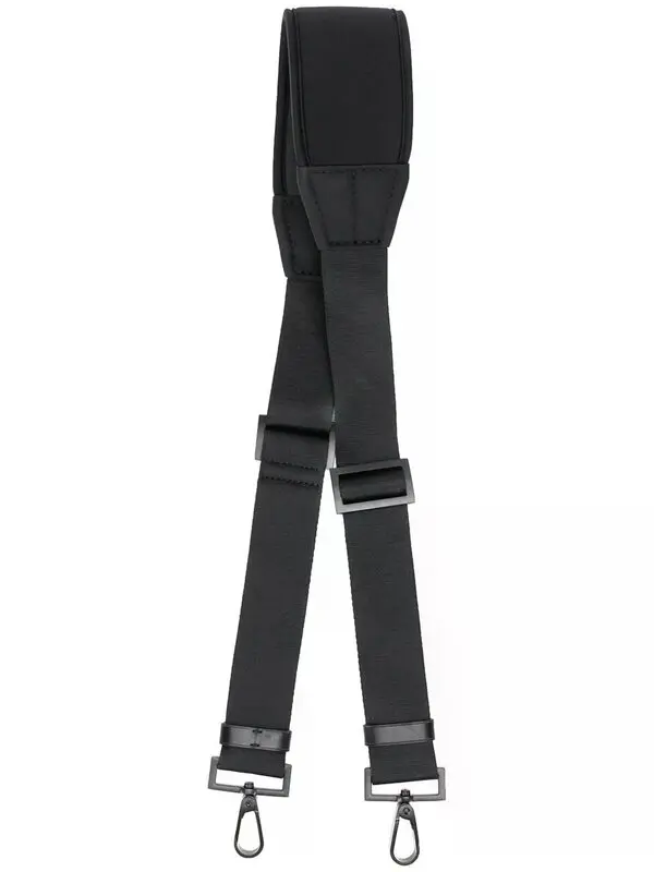 TROUBADOUR Fabric Shoulder Strap - Black