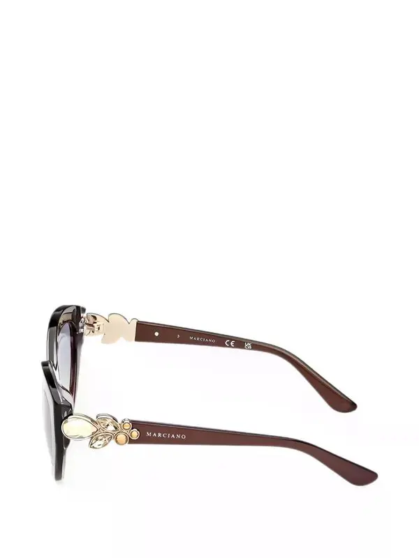 MARCIANO Embellished Cat-eye Sunglasses