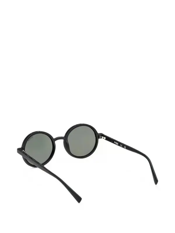 Guess Matte-finish Round-frame Sunglasses
