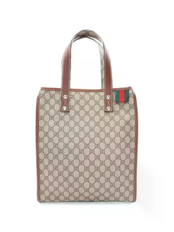 Gucci Gg Plus Web Tote Bag