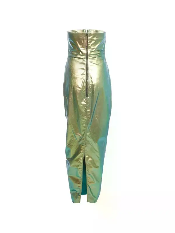 Rick Owens Strapless Cutout-detail Maxi Dress