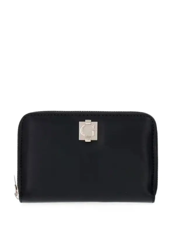 Guess Logo-plaque Zip-around Wallet