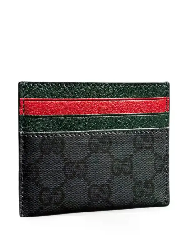 Gucci Card Case With Web Card Slots
