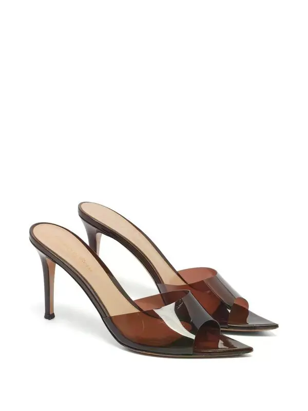GIANVITO ROSSI Elle Translucent Sandals