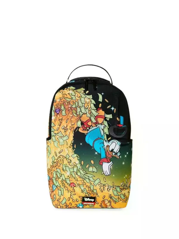 SPRAYGROUND X Disney Hokusai Money Wave Backpack - Black