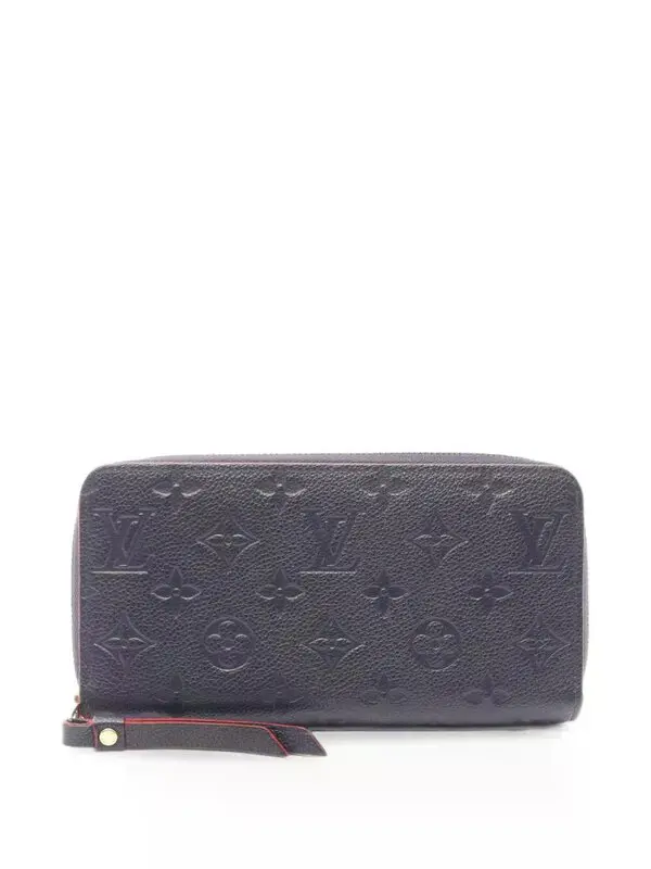 LOUIS VUITTON 2017 Monogram Empreinte Zippy Wallet
