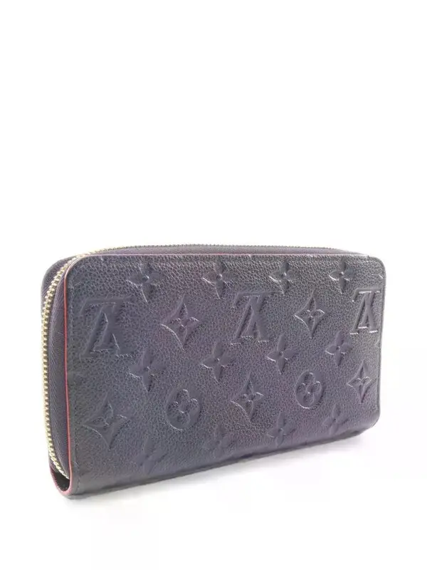 LOUIS VUITTON 2017 Monogram Empreinte Zippy Wallet
