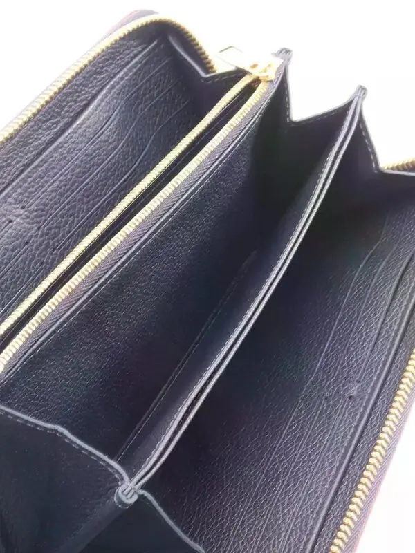 LOUIS VUITTON 2017 Monogram Empreinte Zippy Wallet