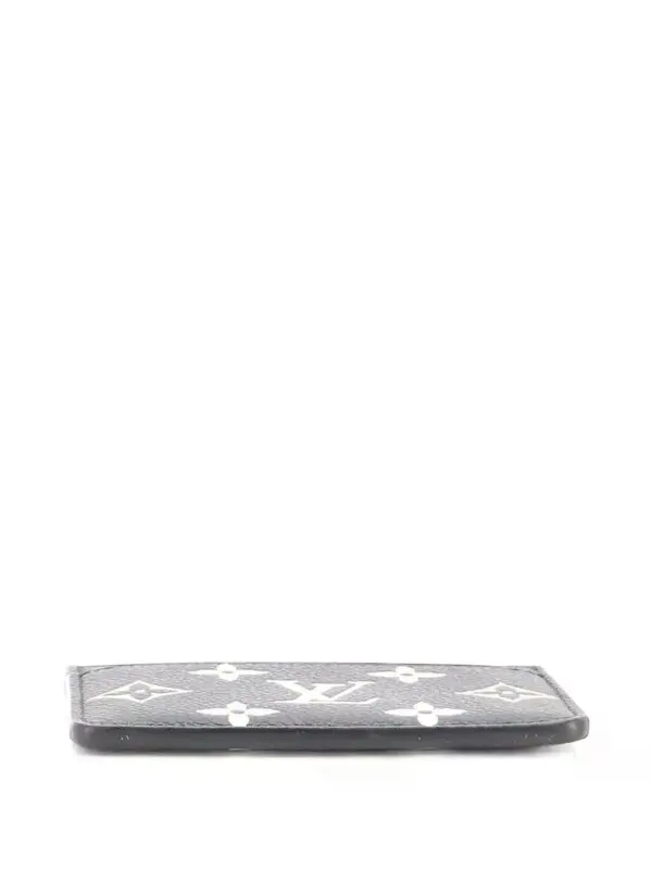 LOUIS VUITTON Bicolor Monogram Empreinte Giant Card Holder