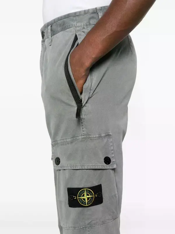 Stone Island Compass-badge Cargo Pants