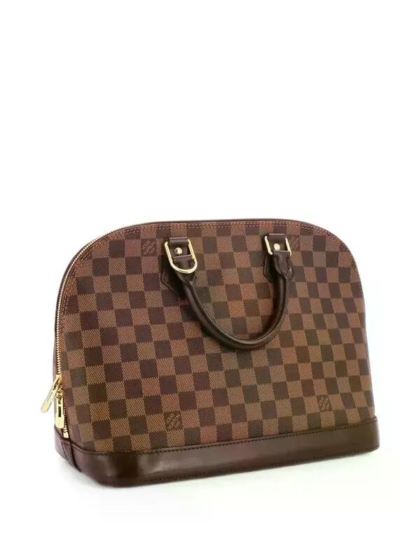 LOUIS VUITTON Vintage Damier Pm Satchel Handbag