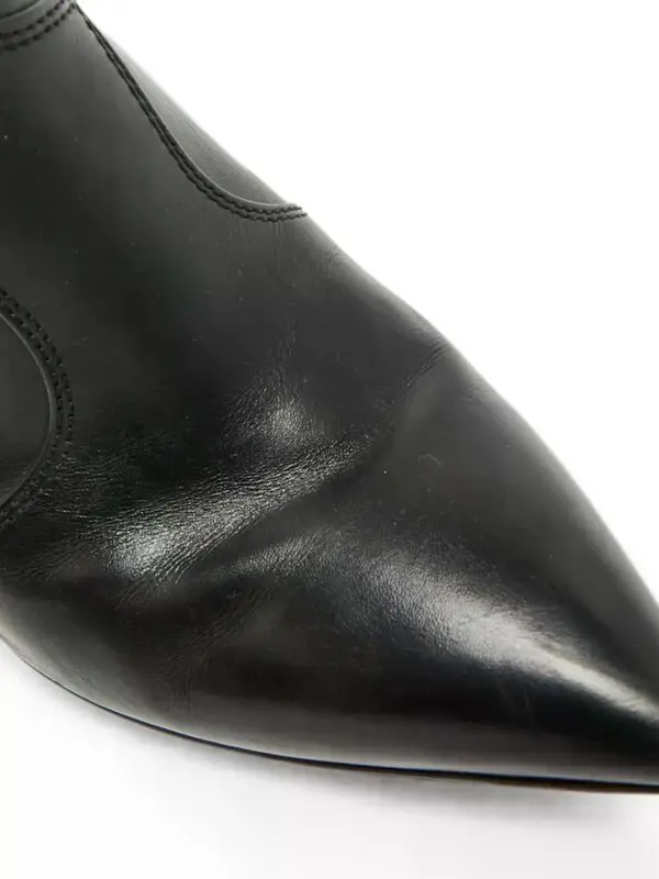 GIANVITO ROSSI Mable Pointed-toe Ankle Boots