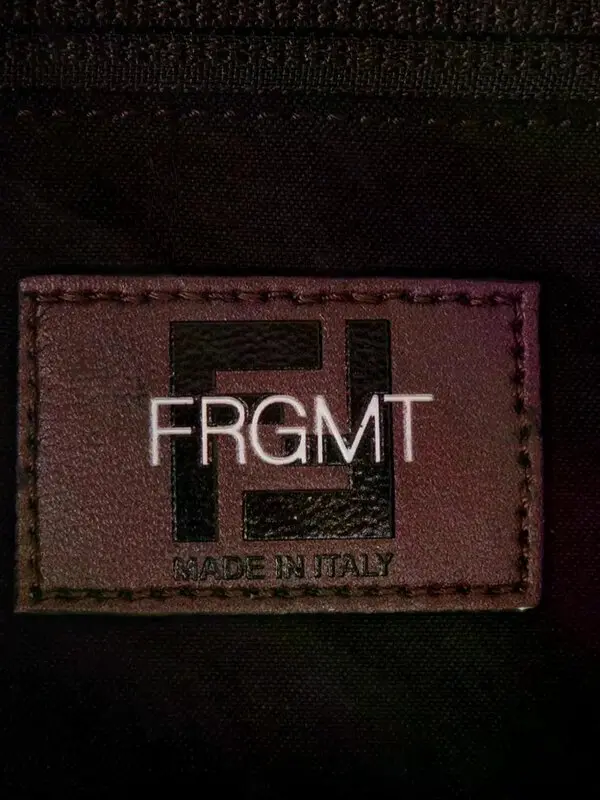 Fendi Frgmt Zucca Canvas Shopping Tote Satchel