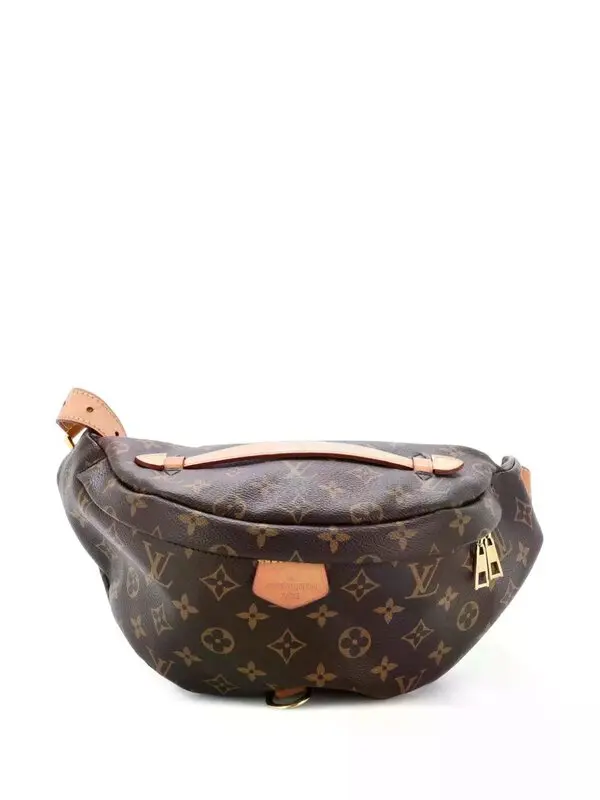 LOUIS VUITTON Monogram Canvas Belt Bag - Brown