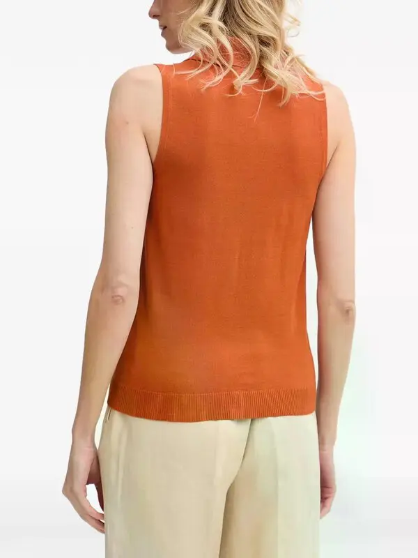 Sisley Keyhole-detail Sleeveless Top