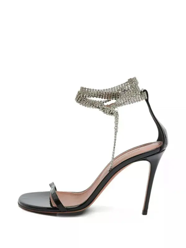 Amina Muaddi Giorgia Crystal-embellished Sandals