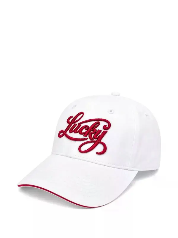 MELT Embroidered Cotton Baseball Cap - White