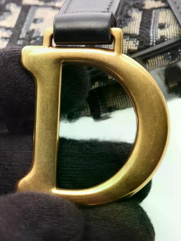 Dior 2010s Mini Oblique Saddle Shoulder Bag