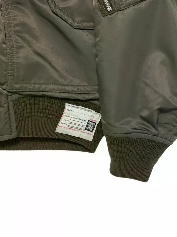 Mihara Yasuhiro Zip-up Oversized Bomber Jacket