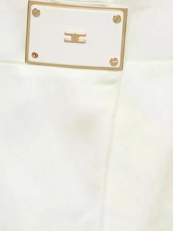 Elisabetta Franchi Plunge-neck Structured Blazer