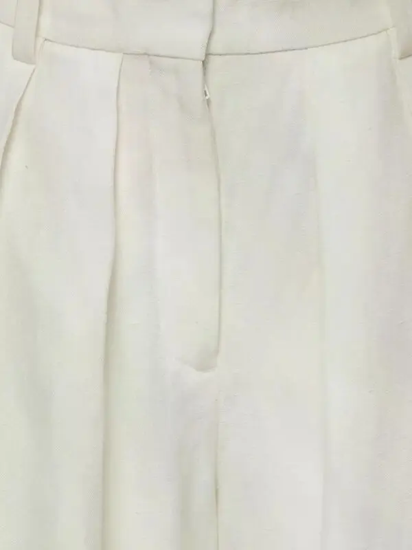 Maje Pleated Wide-leg Trousers